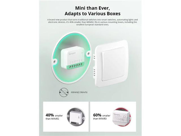 SONOFF MINI R4M SMART SWITCH - Communica [Part No: SONOFF MINI R4M ...