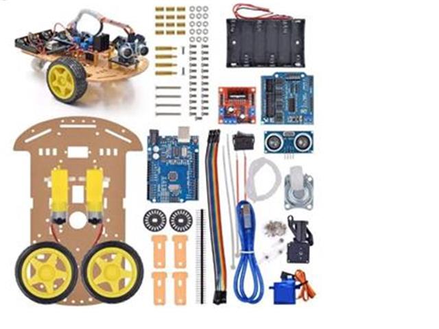 HKD 2WD ARDUIN SMART CHASSIS KIT - Communica [Part No: HKD 2WD ARDUIN ...