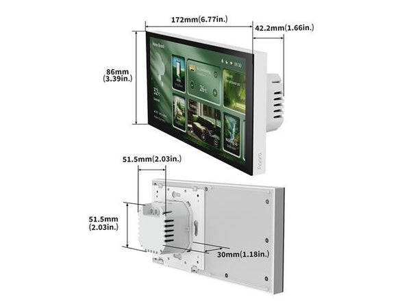 AQARA PANEL HUB S1 PLUS - Communica [Part No: AQARA PANEL HUB S1 PLUS]