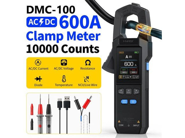 FNIRSI DMC-100 RMS AC/DC CLAMP - Communica [Part No: FNIRSI DMC-100 RMS ...