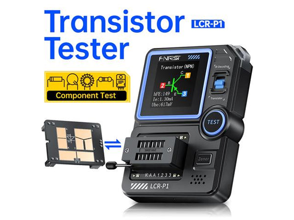 FNIRSI LCR-P1 TRANS/CAP TESTER - Communica [Part No: FNIRSI LCR-P1 ...