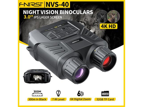 FNIRSI NVS40 BINOC NIGHT VISION - Communica [Part No: FNIRSI NVS40 BINOC NIGHT VISION]