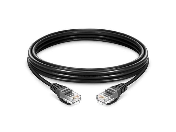 NETWORK LEAD UTP CAT5 0,5M BK - Communica [Part No: NETWORK LEAD UTP ...