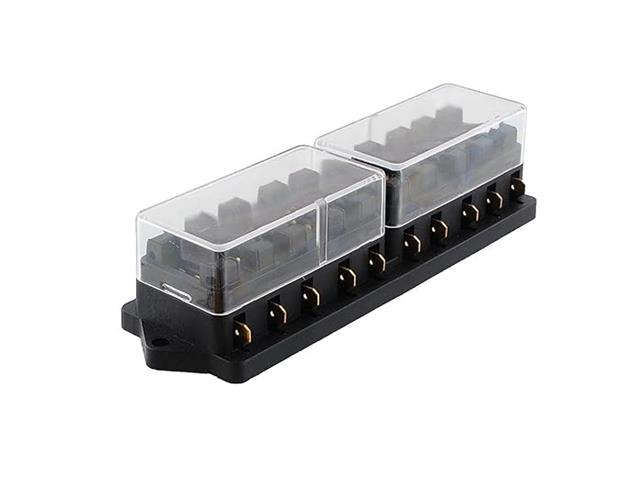 BDD CAR 10-WAY FUSE BOX W/O FUSE - Communica [Part No: BDD CAR 10-WAY ...