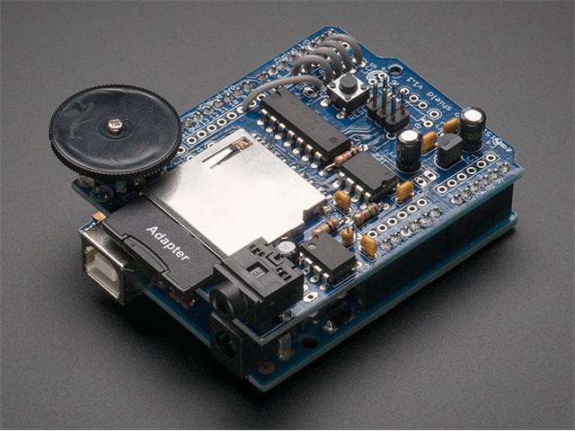 ADF ARDUINO WAVE SHIELD KIT V1.1 - Communica [Part No: ADF ARDUINO WAVE SHIELD KIT V1.1]