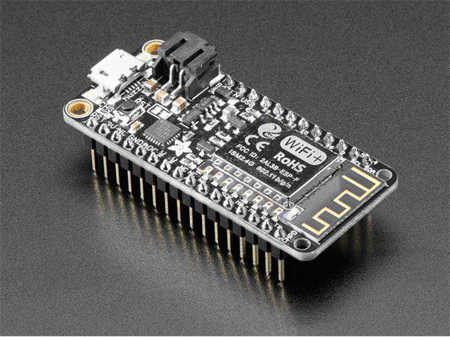 ADF FEATHER HUZZAH ESP8266 ASSE - Communica [Part No: ADF FEATHER HUZZAH ESP8266 ASSE]