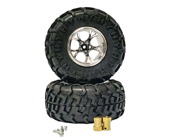 BMT WHEELS X2 ALL TERRAIN CHROME - Communica [Part No: BMT WHEELS X2 ...
