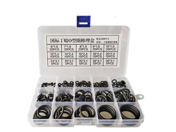CMU 200PC O RING KIT 15 SIZES - Communica [Part No: CMU 200PC O RING ...