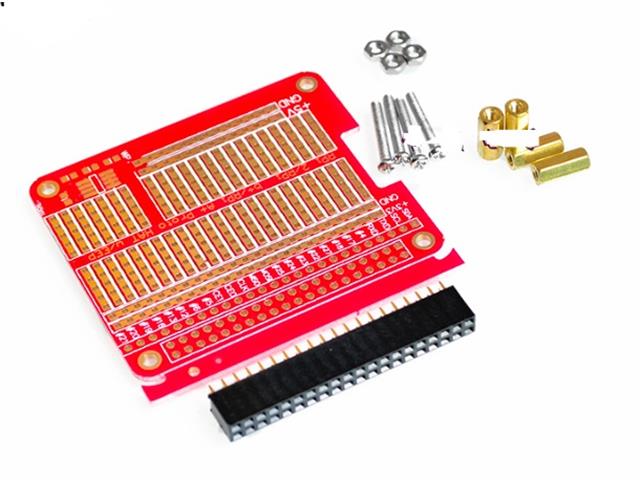 CMU RASPBERRY PI PROTO HAT SHIEL - Communica [Part No: CMU RASPBERRY PI PROTO HAT SHIEL]