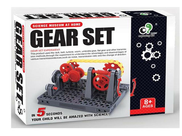 EDU-TOY GEAR TRANSMISSION SET - Communica [Part No: EDU-TOY GEAR ...