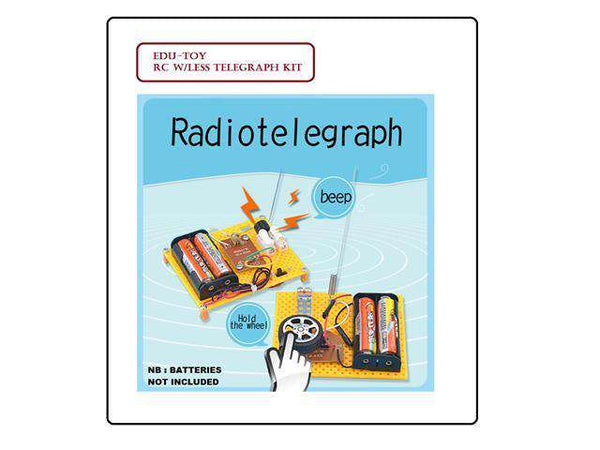 EDU-TOY RC W/LESS TELEGRAPH KIT - Communica [Part No: EDU-TOY RC W/LESS ...