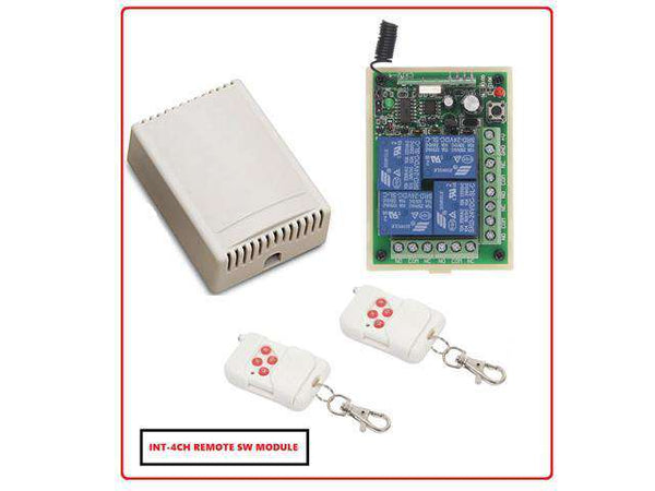 INT-4CH REMOTE SW MODULE - Communica [Part No: INT-4CH REMOTE SW MODULE]
