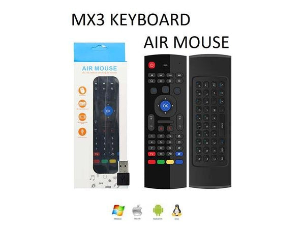 MX3 KEYBOARD AIR MOUSE - Communica [Part No: MX3 KEYBOARD AIR MOUSE]