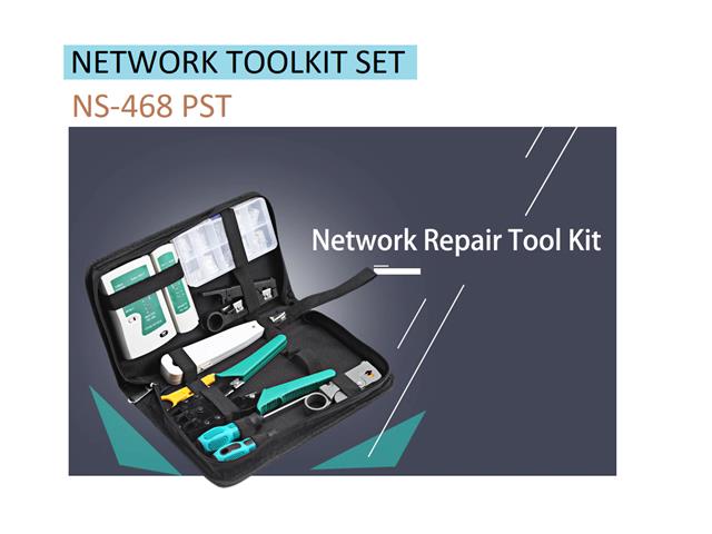 NETWORK TOOLKIT SET NS-468 PST - Communica [Part No: NETWORK TOOLKIT ...