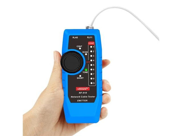 NF-810 NETWORK CABLE TESTER - Communica [Part No: NF-810 NETWORK CABLE ...