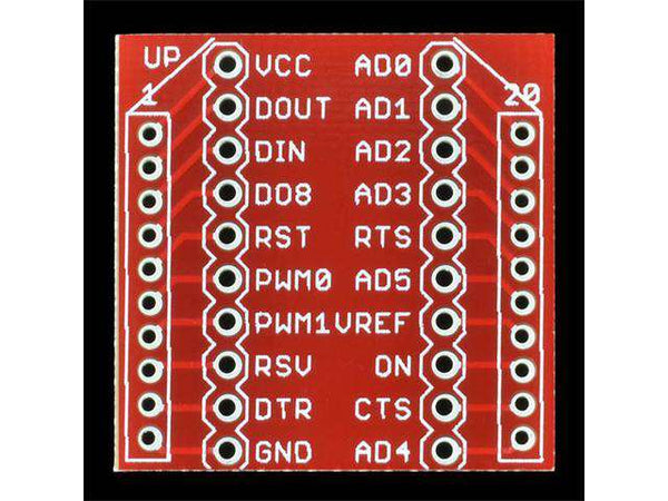 SPF BREAKOUT FOR XBEE MODULE - Communica [Part No: SPF BREAKOUT FOR ...