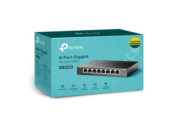TP-LINK SG108S - Communica [Part No: TP-LINK SG108S]