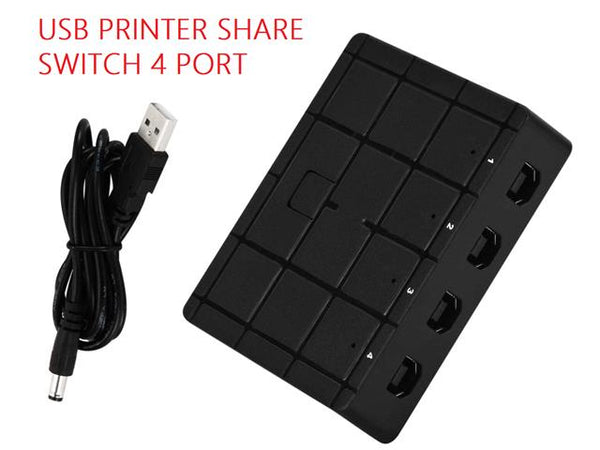 USB PRINTER SHARE SWITCH 4 PORT - Communica [Part No: USB PRINTER SHARE ...