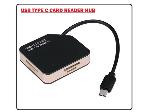 USB TYPE C CARD READER HUB - Communica [Part No: USB TYPE C CARD READER ...