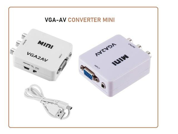 VGA-AV CONVERTER MINI - Communica [Part No: VGA-AV CONVERTER MINI]